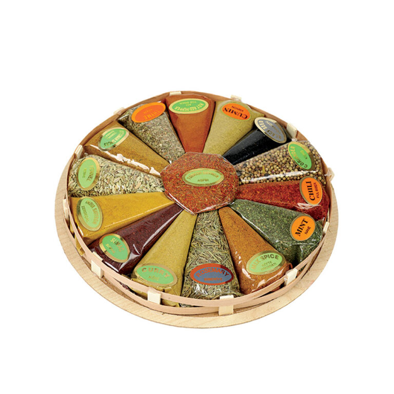 Spice Basket with 15 Different Spices - Grand Bazaar Online Shopping